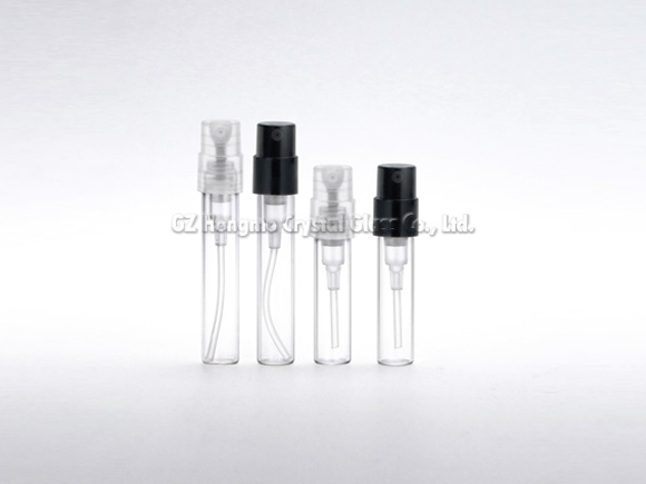 Refillable 1ml 1.5ml 2ml 3ml perfume tester vials sample glass perfume ...