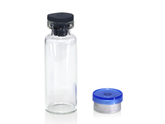 3ML 5ML Pharmaceutical Clear Glass Injection Vials with Rubber Stopper ...